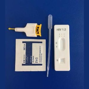 Prueba rápida de VIH 1 & 2 (3ra generación) - Amunet Laboratorio Portable