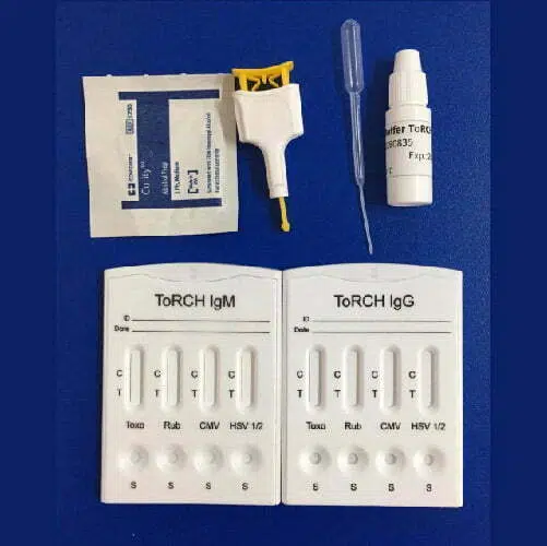 Prueba rápida de TORCH IgG e IgM - Amunet Laboratorio