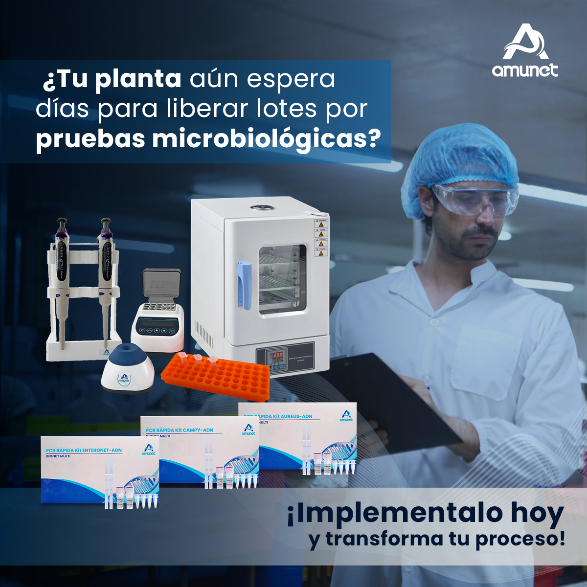 Los Kits PCR de Amunet que Transforman la Detección de Patógenos ...