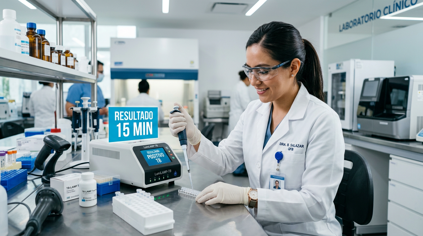 Kit Tuberculosis Laboratorio: Prueba vs PCR | AMUNET